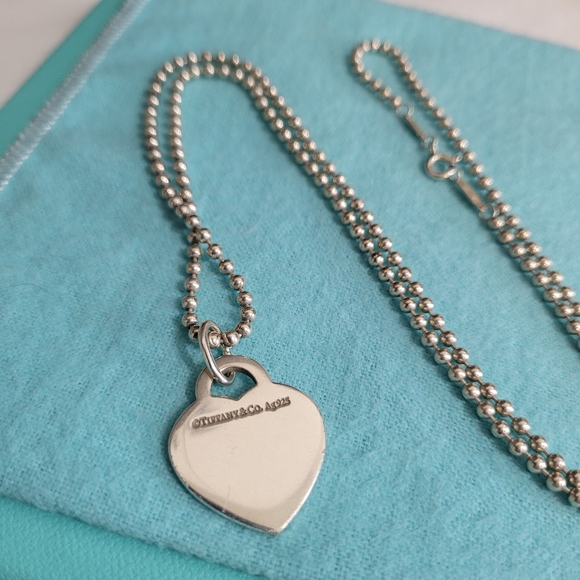 Supreme | Jewelry | Supreme X Tiffany Heart Tag Necklace | Poshmark